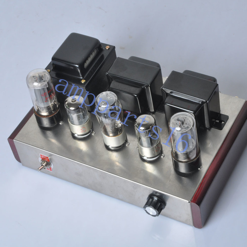 1 Set Class A Single Ended 6N8P 6L6GC Tube Amplifier 8W*2 DIY Kit | eBay