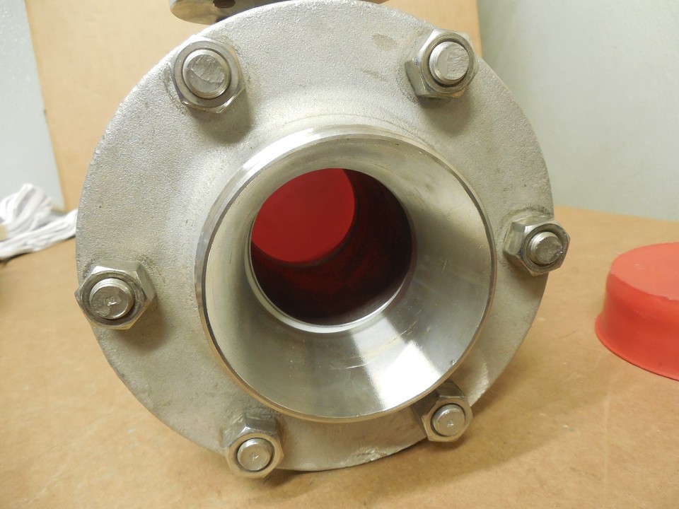 GRINNELL stainless s/s WELD BALL VALVE MCF SRS66TF 3" BWEI 750 PSI NEW ...