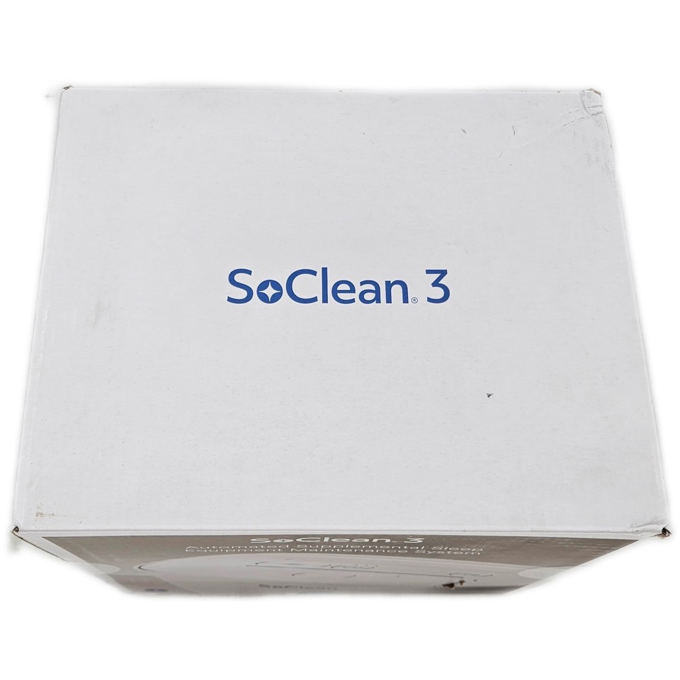 SoClean 3 CPAP/BiPAP Sanitizing Machine - White (SC1400) New-Factory ...