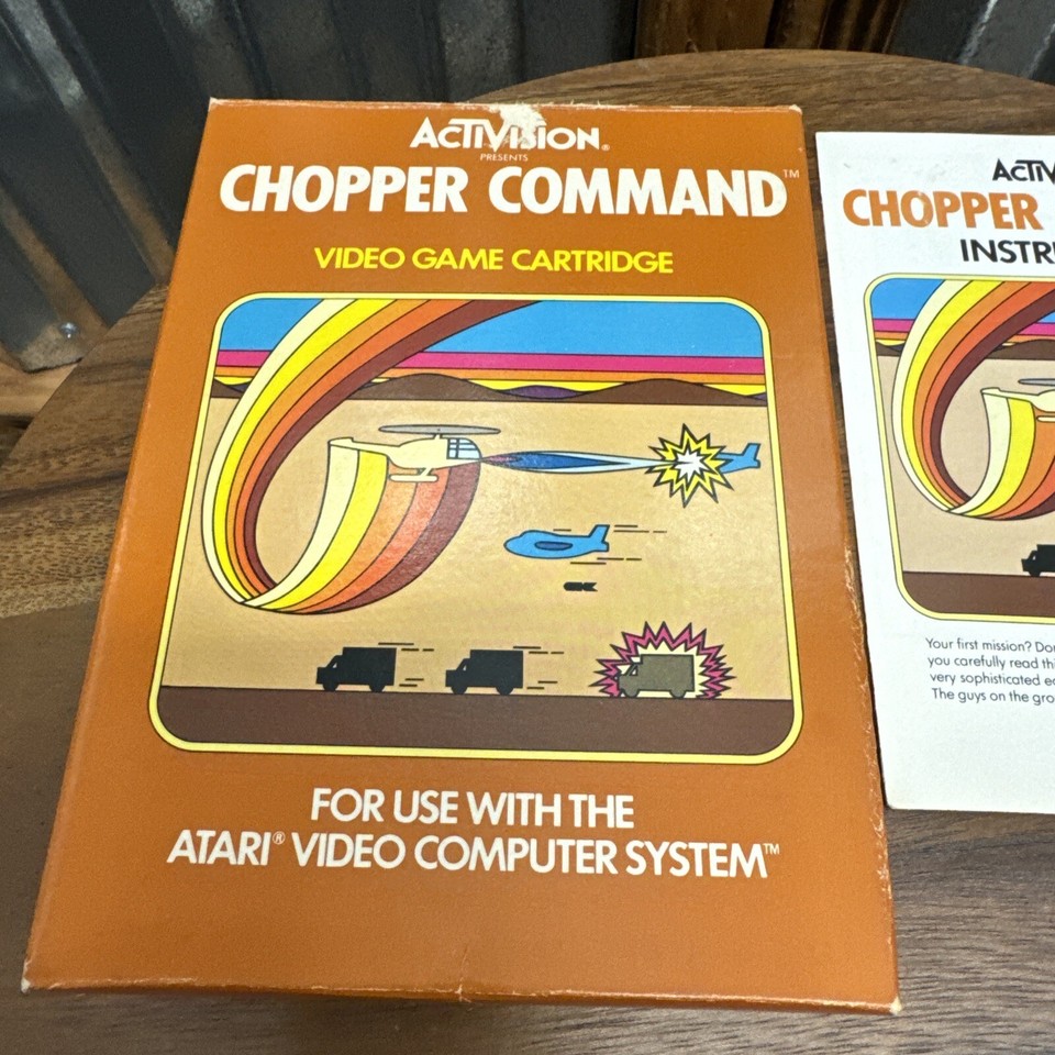 Chopper Command (Atari 2600, 1982) | eBay
