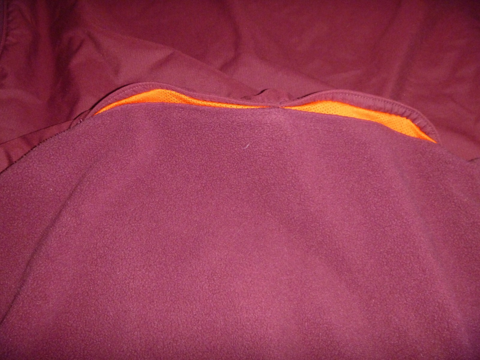 MENS NIKE VIRGINIA TECH HOKIES FLEECE JACKET VA NIKEFIT THERMA FOOTBALL ...