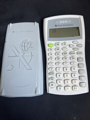 Texas Instrument TI-30X II B Scientific Calculator with Cover Handheld ...