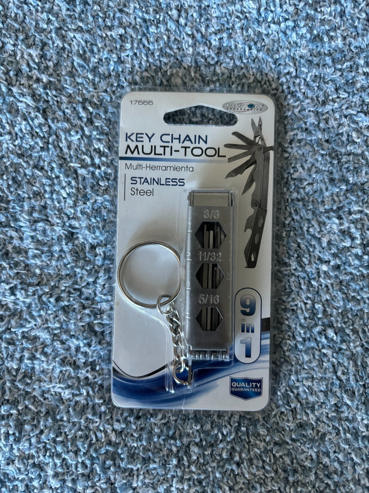 Custom Accessories Key Chain Multi-Tool Stainless Steel 9 in 1 | eBay