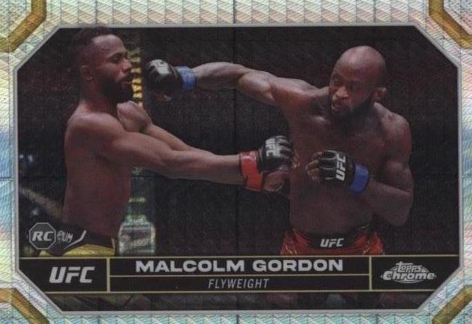 2024 Topps Chrome UFC - Malcolm Gordon #196 Prism Refractor (RC) for ...