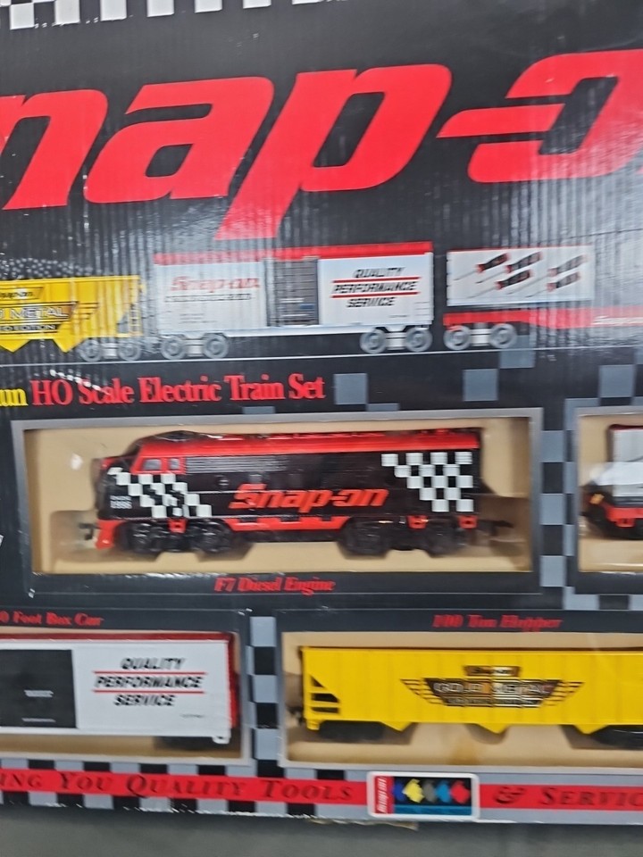 Vintage Snap-on Tools Train Set Ready To Run Electric 1998 | eBay