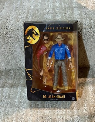 Jurassic Park Amber Collection DR ALAN GRANT Action Figure Set NIB | eBay