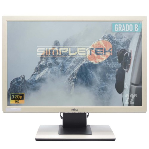 Fujitsu B22w-5 Bildschirm LCD Display 22 " HD VGA DVI Multime ...