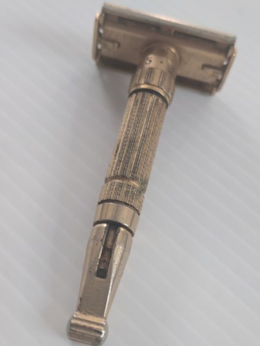 Gillette Toggle 24K Gold Plated Adjustable Safety Razor F4 (1960 ...