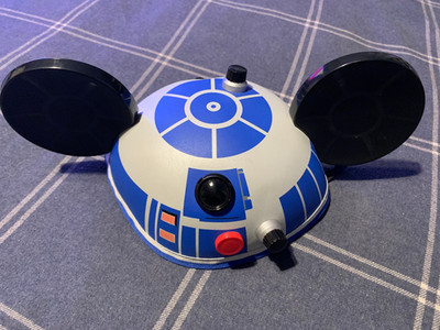 Disney Parks Star Wars R2D2 Mickey Mouse Ears Hat Exclusive Lucas Film ...