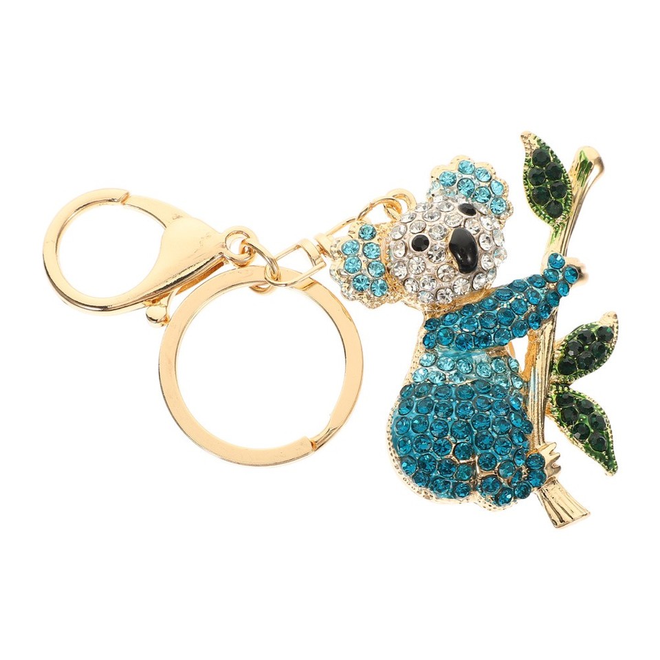 Backpack Hanging Keychain Rhinestone Keyring Charm Pendant Handbag ...