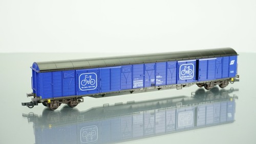 Klein Modellbahn 3452 Sliding Door Bicycle Transport Wagon OBB HO scale ...