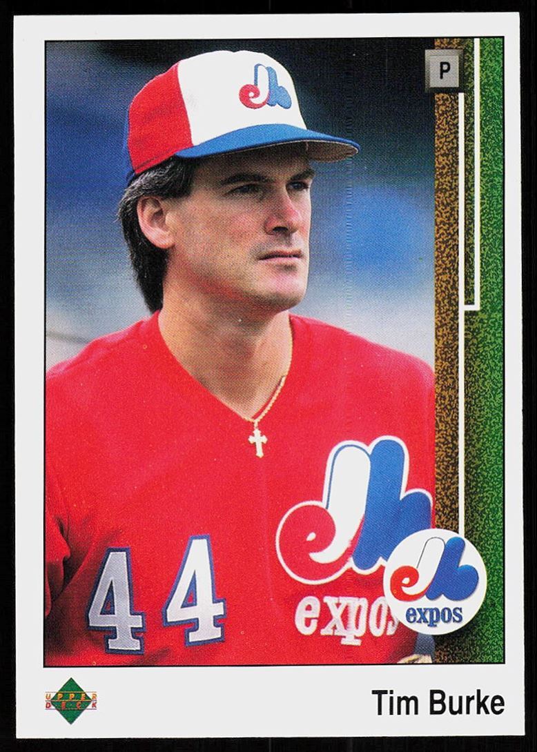 1989 Upper Deck Tim Burke Montreal Expos #456 | eBay