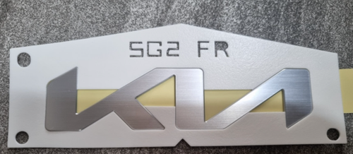 OEM 86300-AT000 New Emblem Front "KIA" Track# Chrome for Kia Niro 2023 ...