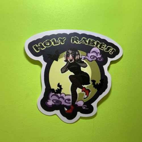 Mavis Holy Rabies Spooky Matte Sticker Decal Skate Surf Laptop Journal ...