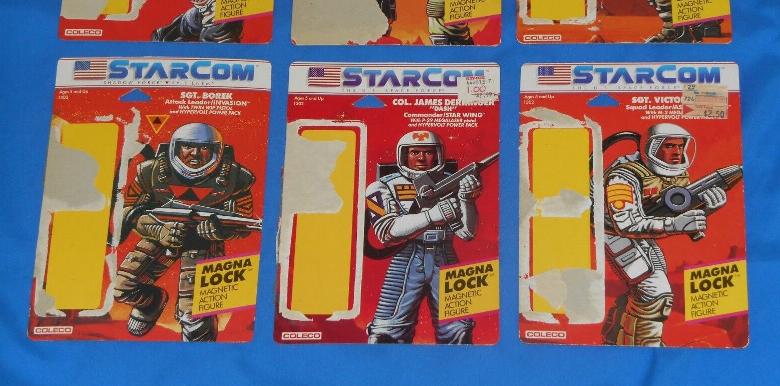 vintage original STARCOM CARDBACK LOT x6 | eBay