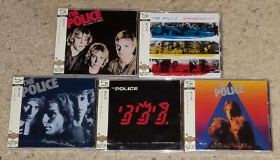 THE POLICE - Japan Jewel Case SHM - 5 CD Bundle | eBay
