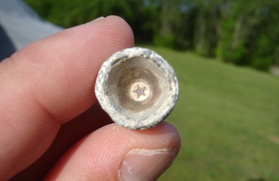Rare Civil War Star Base Washington Arsenal Bullet Richmond, Virginia ...