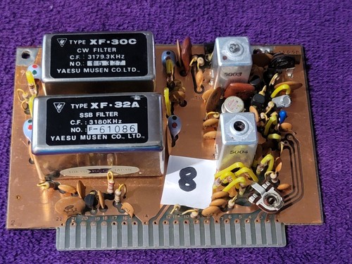 YAESU IF UNIT BOARD W/ SSB CW CRYSTAL FOR FT 101 101E | eBay