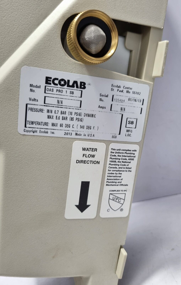 Ecolab 92151151 Oasis Pro Ultra 1 OAS PRO 1 SB | eBay