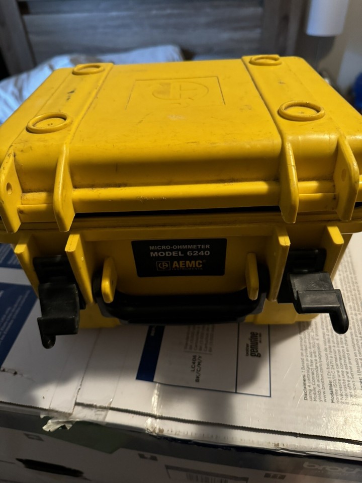 AEMC 6240 Micro-Ohmmeter 685338010053 | eBay