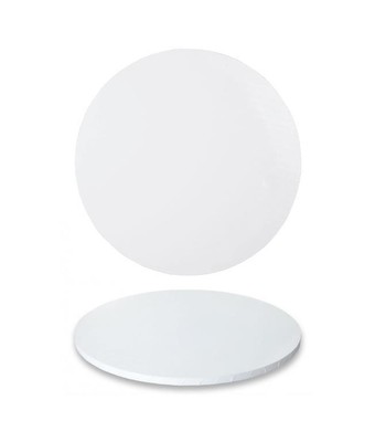 Cake Board Base Masonite 6mm White Round Professional Cake Boxes 8 ...