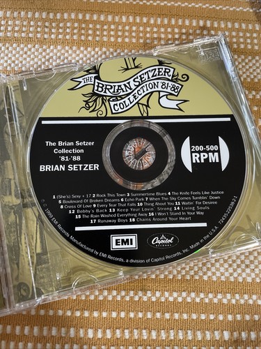 Brian Setzer Collection 1981-88 CD Stray Cats V Good Cond Unreleased + Live | eBay