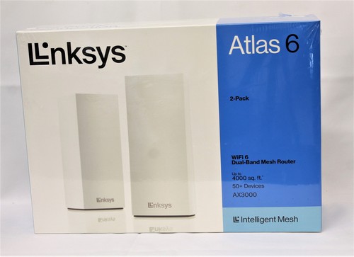 Linksys Atlas 6 WiFi 6 Dual-Band Mesh Router AX3000 745883830008 | eBay