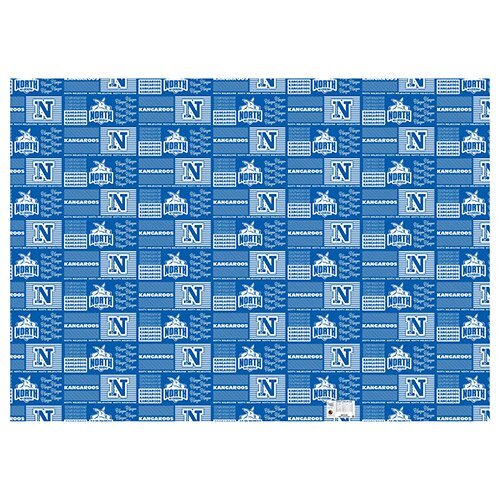North Melbourne Kangaroos AFL Gift Wrapping Paper School Book Covering ...
