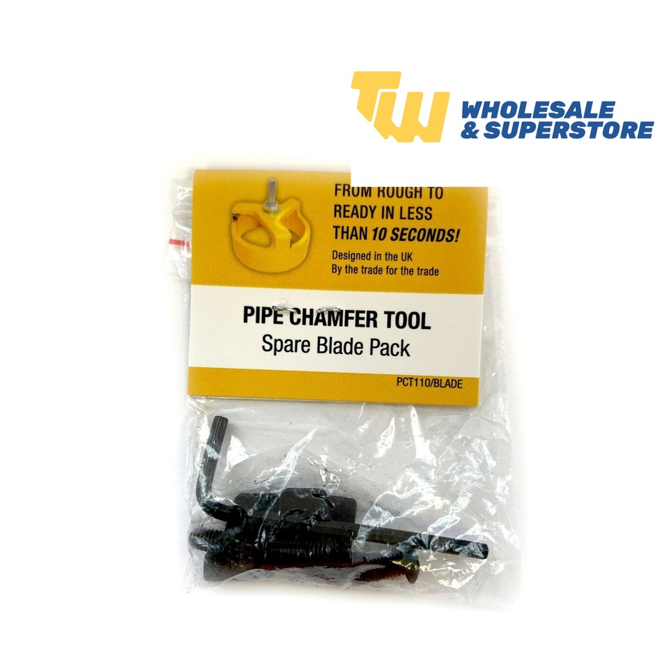 Innotec 110mm Professional Pipe Chamfering Tool for Pipes Or Spare ...