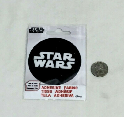 NEW Official Disney Star Wars Adhesive Fabric Jersey Jacket Patch Peel ...