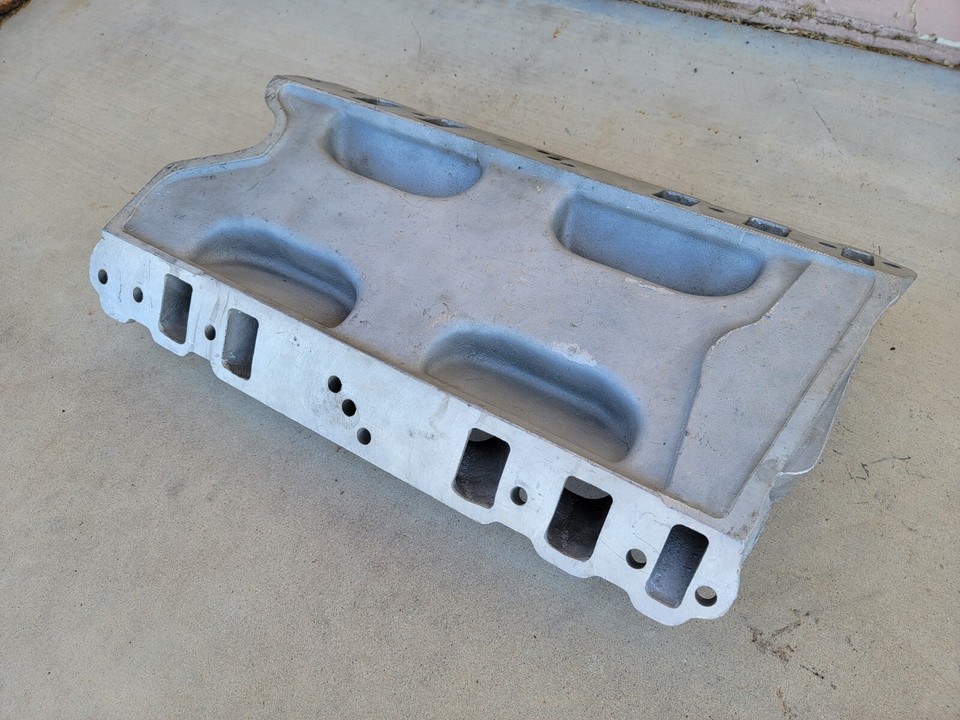 Australian Holden 308 V8 IDF Quad Weber Carb Cast Aluminum Intake ...
