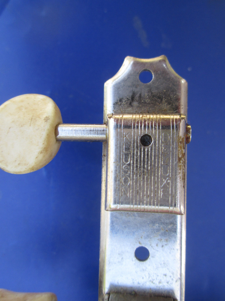 1 Vintage '60s Kluson DOUBLE LINE Guitar TREBLE SIDE ONLY TUNER Strip ...