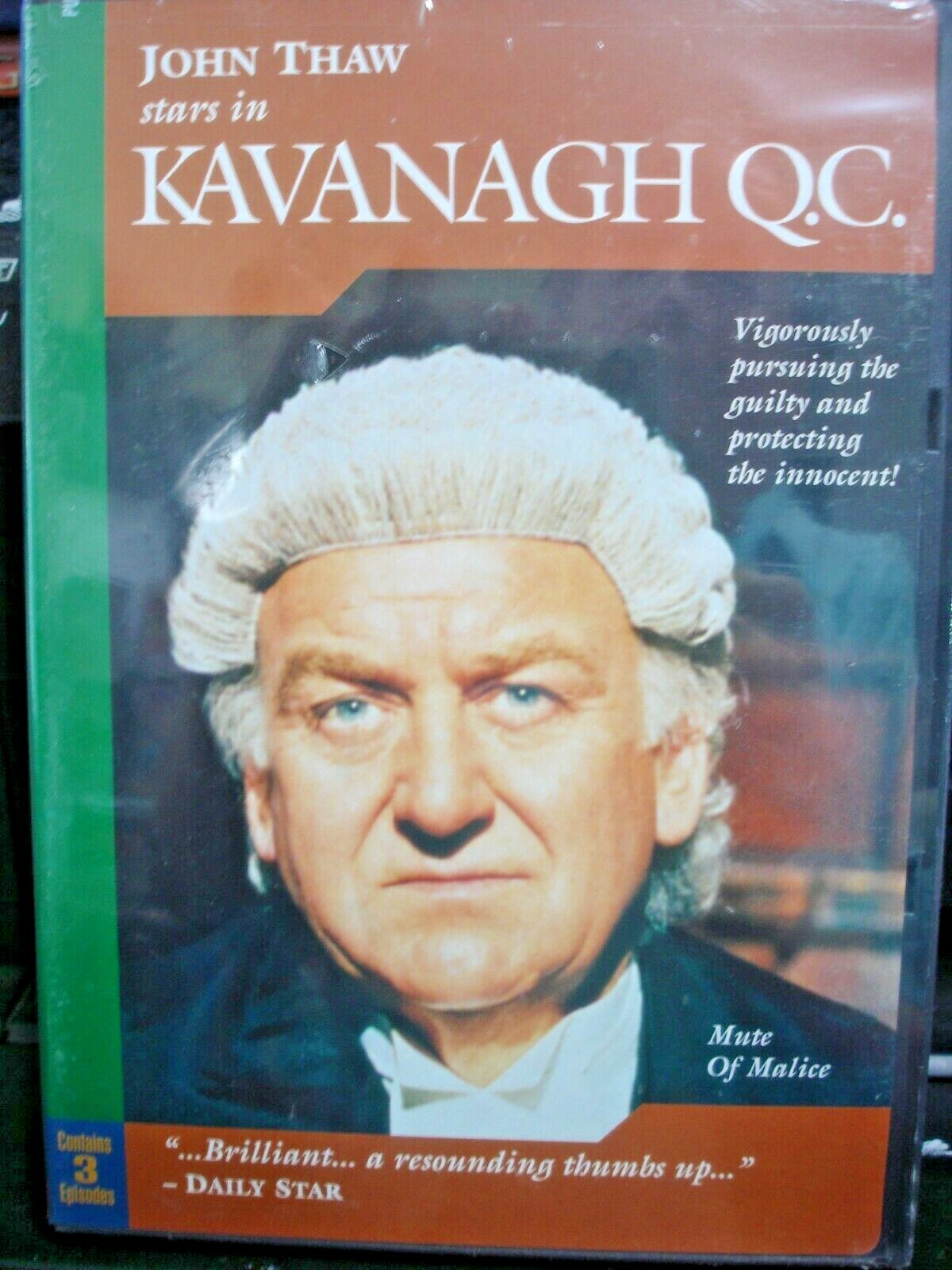 Kavanagh QC - Mute of Malice (DVD, 2005, 2-Disc Set) WORLD SHIP AVAIL ...