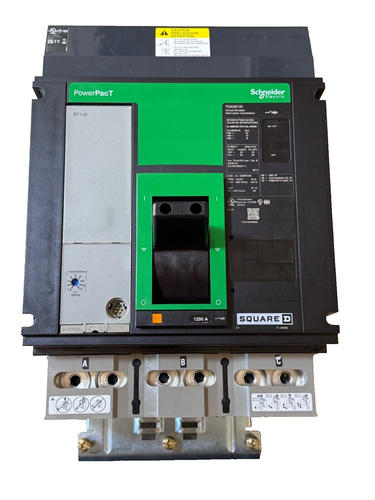Square D PGA36120 3p 600v 1200a 35k I-Line Circuit Breaker NEW TAKEOUT ...