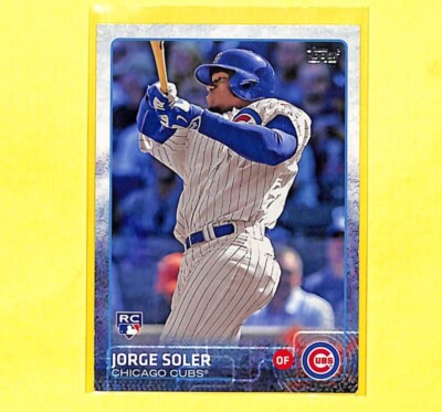 2015 Topps #108 Jorge Soler Rookie RC Card Cubs | eBay