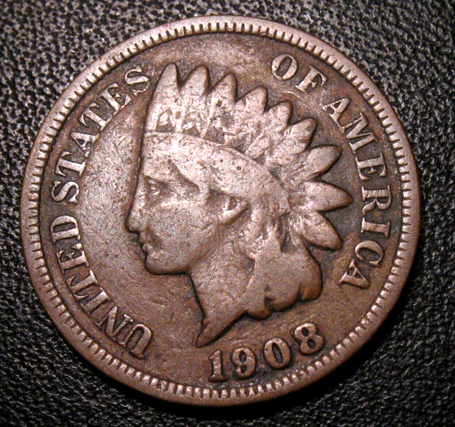 OLD US COINS 1908 S KEYDATE INDIAN HEAD CENT PENNY | eBay