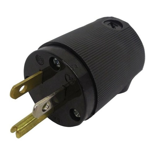 Hubbell HBL5266C Male Straight Blade Plug for sale online | eBay