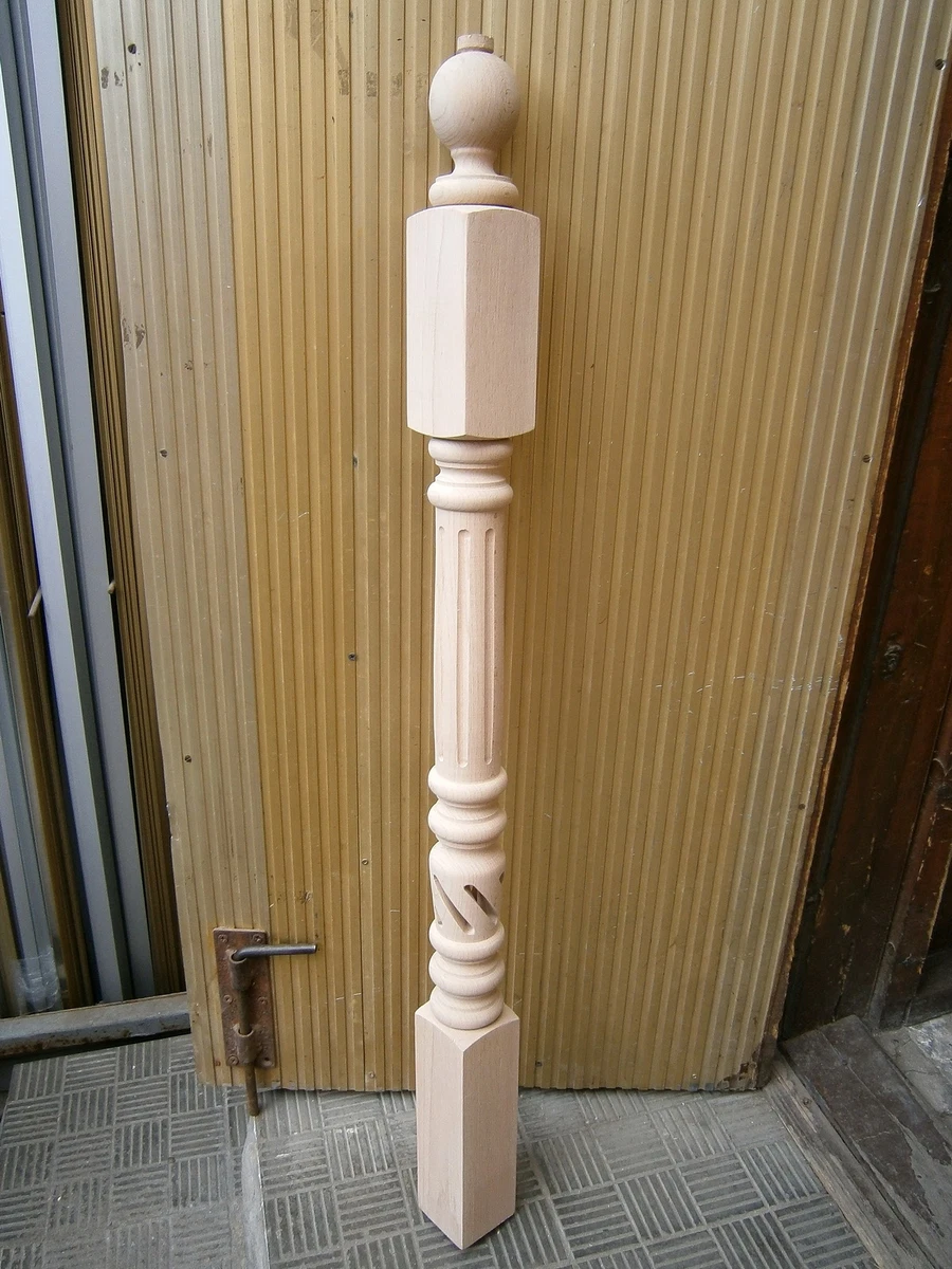 Carved Newel Post