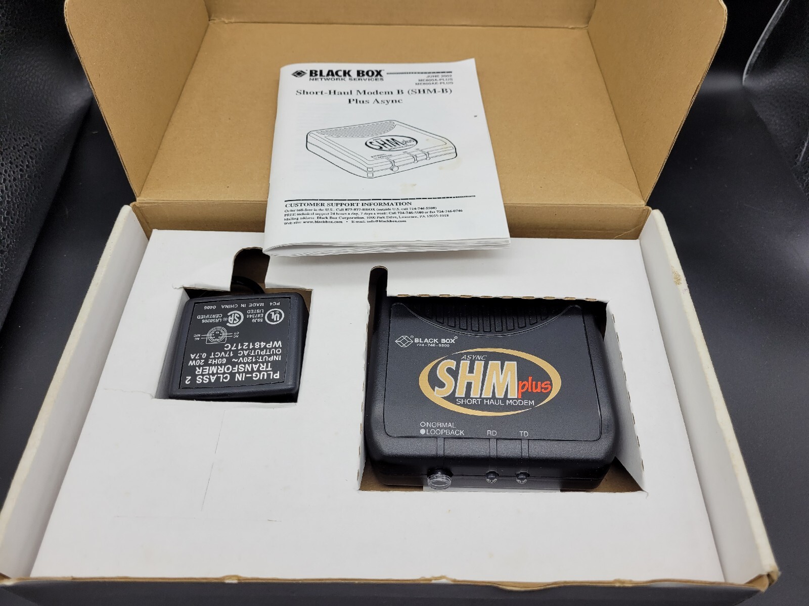 Black Box Short-Haul Modem B Async (ME800A-R2) Network Adapter for sale ...