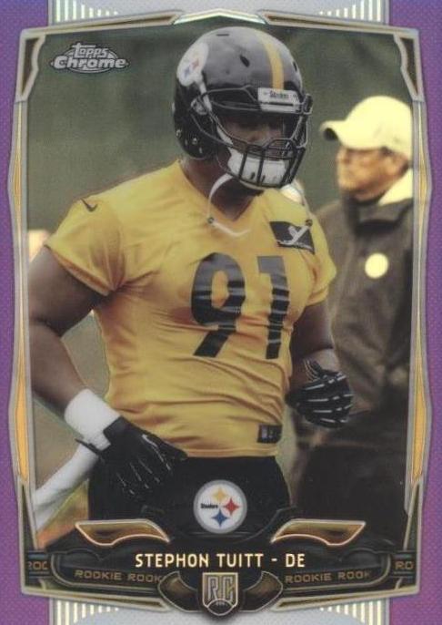2014 Topps Chrome - Stephon Tuitt #210 Purple Refractor (RC) for sale ...