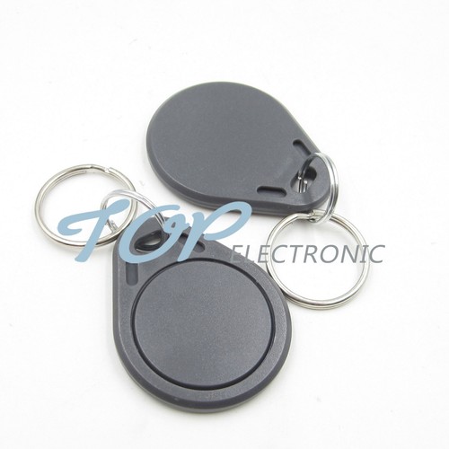 5PCS Grey RFID Sensor Proximity Card IC Key Tags Keyfobs Keychain 13 ...