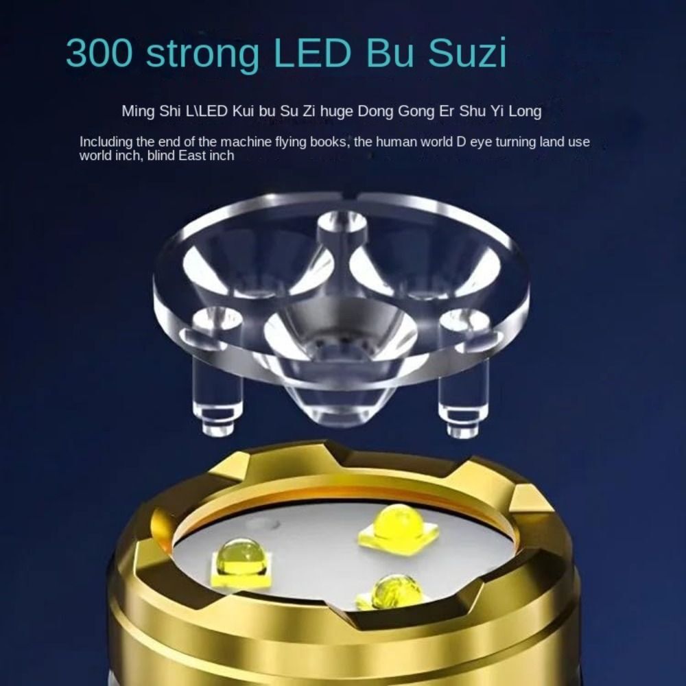 Super Strong Illumination Thumb Flashlight 5 Gear Led Flashlight | eBay