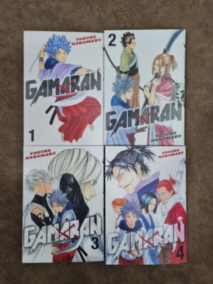 Manga Gamaran Vol. 1 - 4 by Yosuke Nakamaru Fast Shipping | eBay