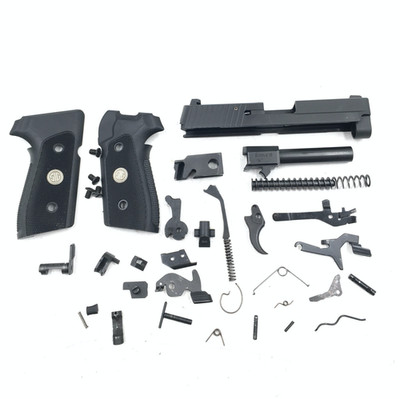 Sig Sauer P225 9mm, pistol parts, slide, barrel, recoil spring, trigger ...