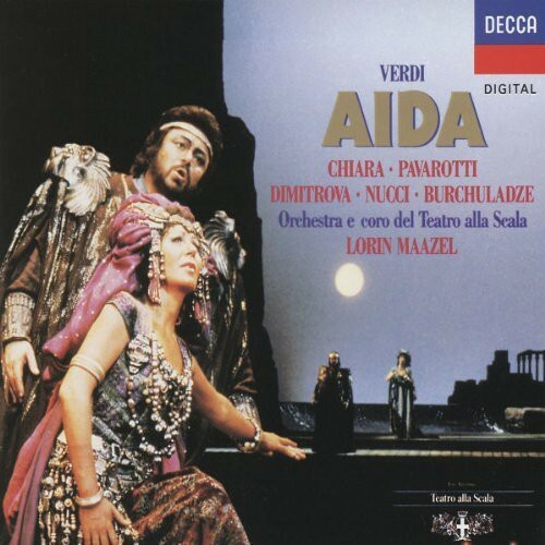Aida by Verdi / Pavarotti / Chiara / Nucci / Maazel (CD, 1990) for sale ...
