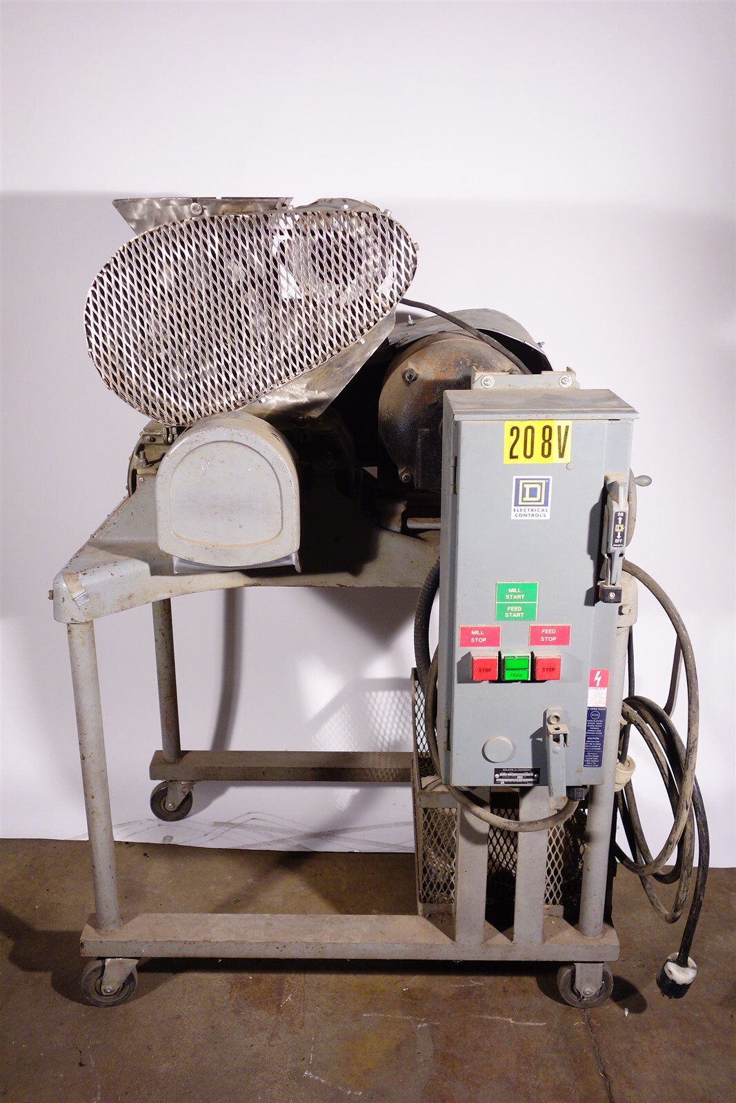 FitzMill Model D Comminuting Machine / Hammer / Knife Mill | eBay