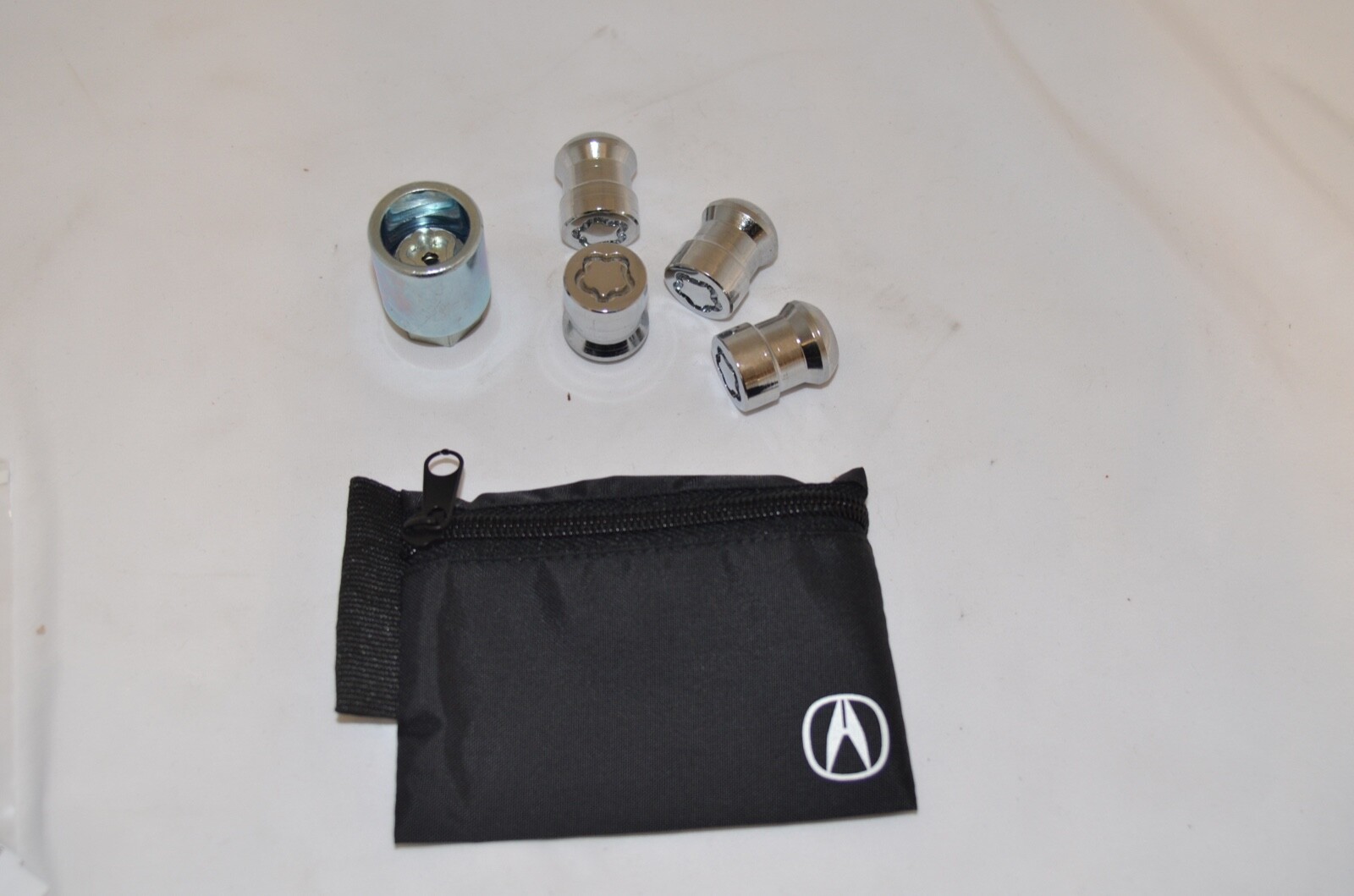NEW Genuine OEM Acura Chrome Wheel Lock Set 08W42-S6M-201 | eBay