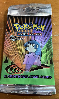 Pokemon Gym Challenge Empty Booster Pack Sabrina #1PT | eBay
