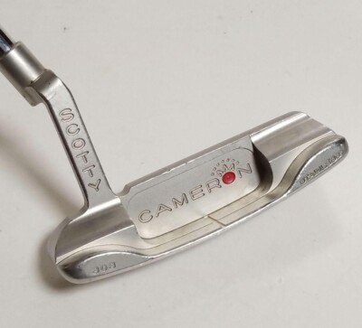 Rare SCOTTY CAMERON Studio Stainless Newport RH 35” Putter - Upside Down | eBay