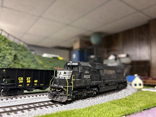 HO Proto 2000 Norfolk Southern SD60 6633-Weathered | eBay